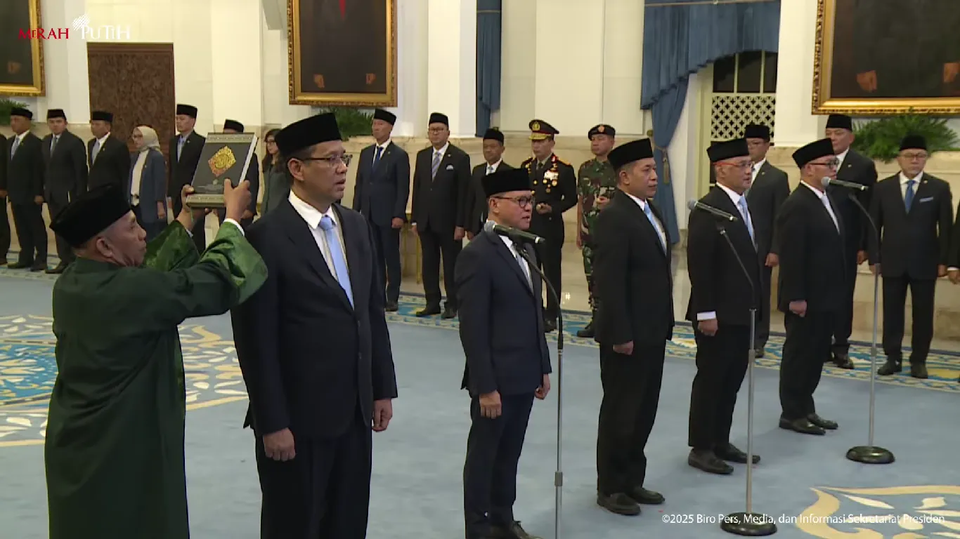 Reshuffle Kabinet Merah Putih, Prabowo Umumkan Menteri Baru